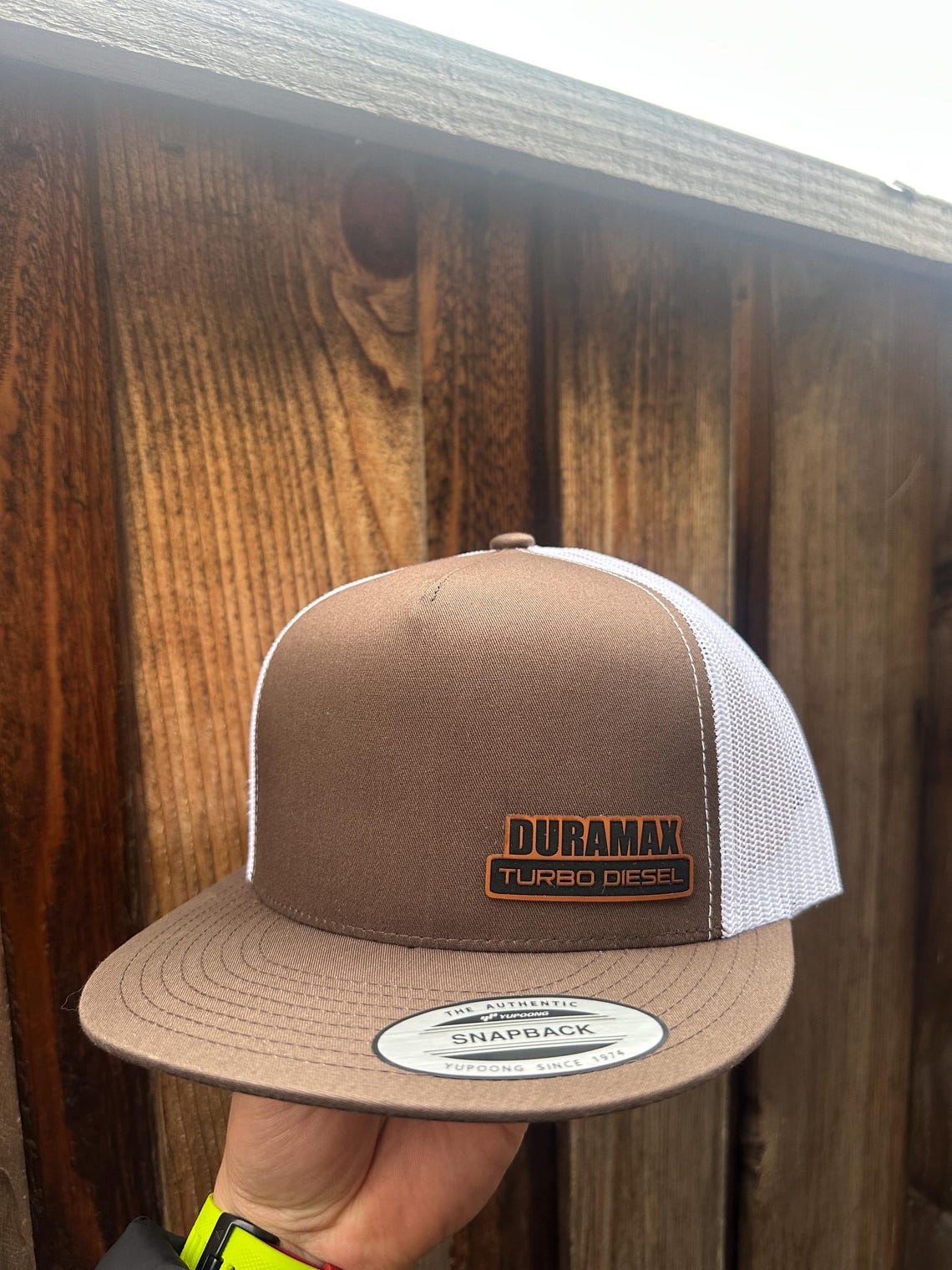 Duramax Turbo Diesel Trucker Hat With Leather Style Patch - Etsy