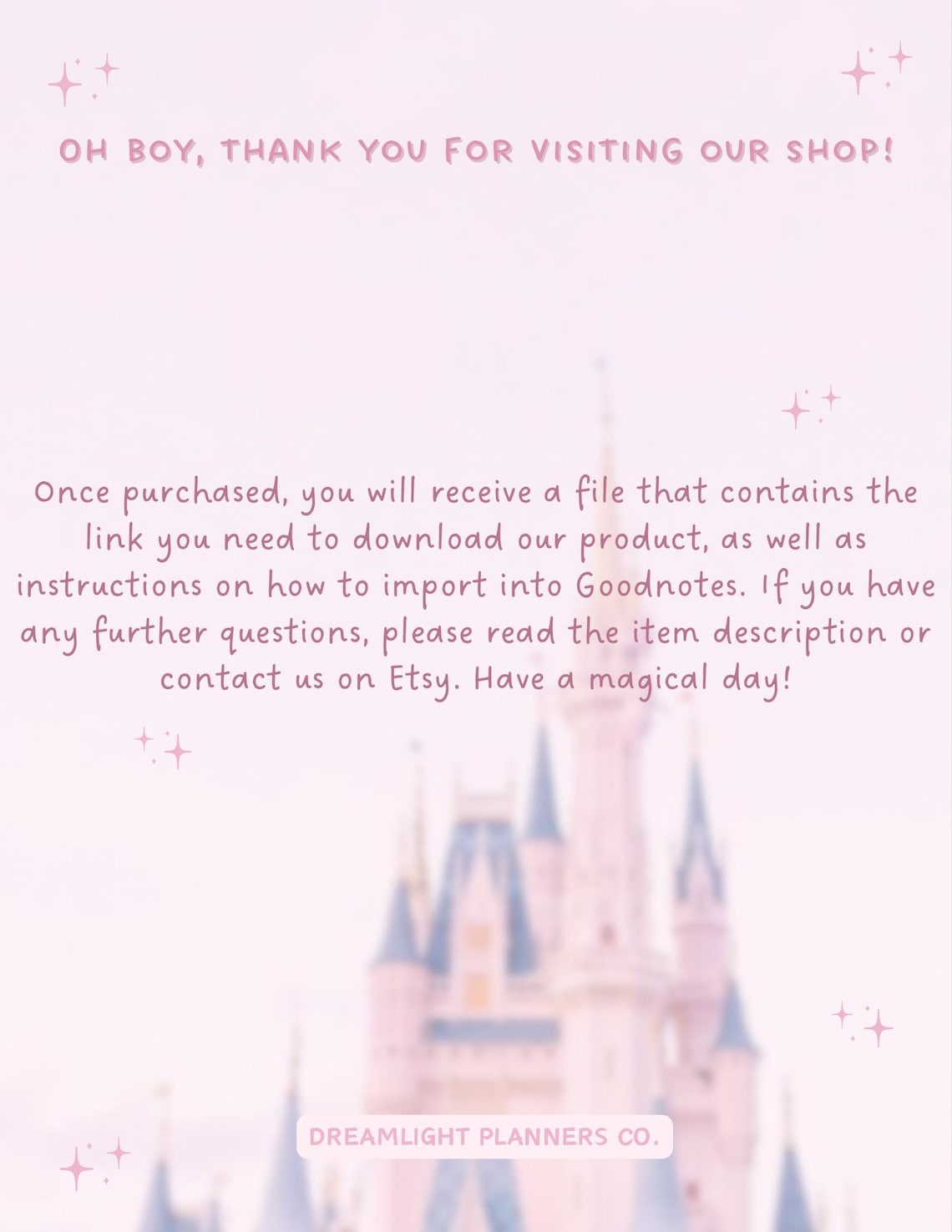 Princess Theme Digital Template, Aesthetic Castle Background, Floating ...
