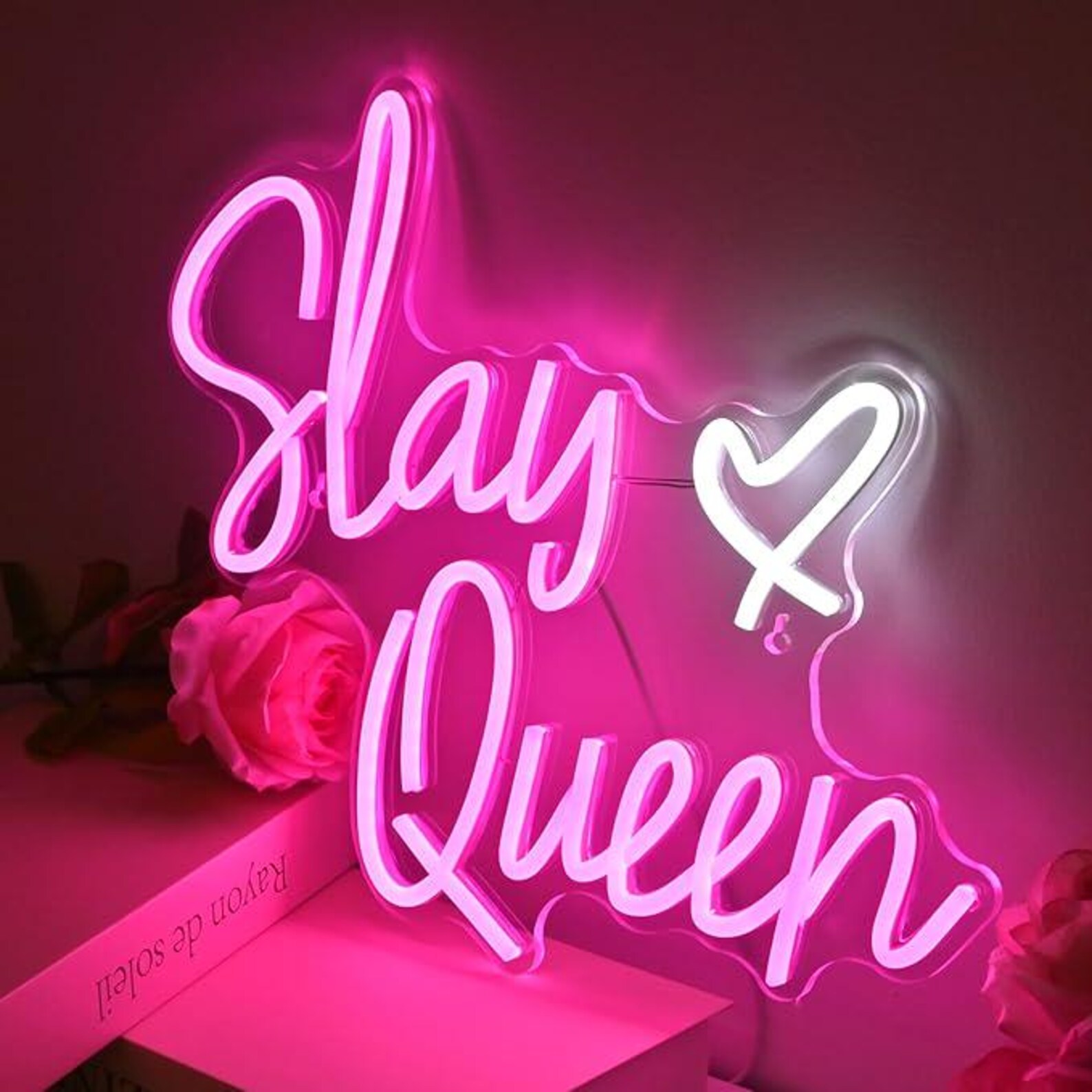 Slay Queen Neon Sign | Custom Slay Queen LED Sign - Etsy