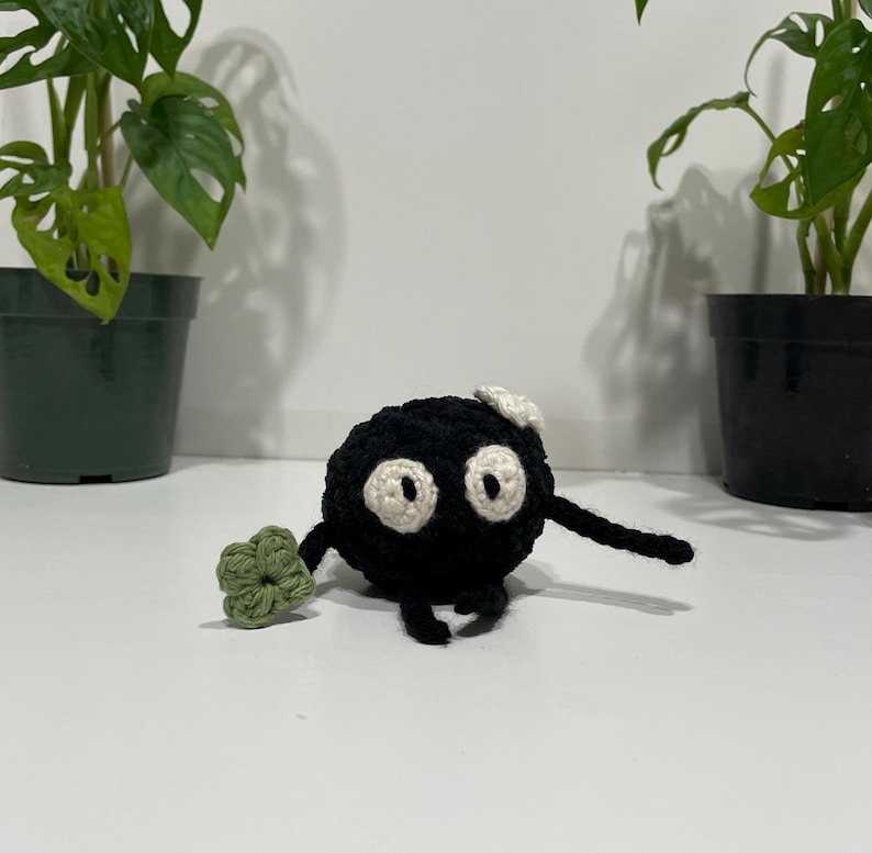 Crochet Ghibli Soot Sprite Amigurumi - Etsy