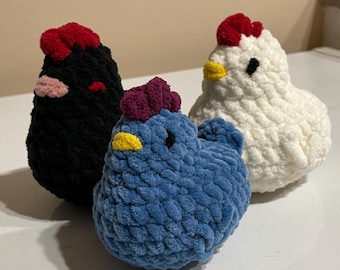 Crochet Stardew Valley Chicken / Chicken Amigurumi / Chicken Plushie ...