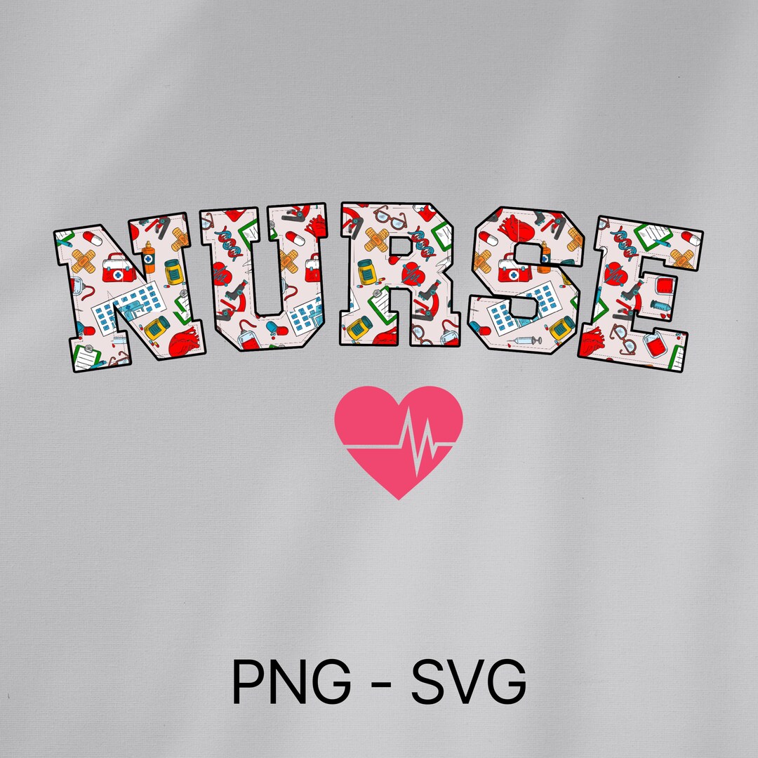 Nurse Png Bundle, Cute Nurse Png Svg, Retro Nurse Design Png, Nurse ...