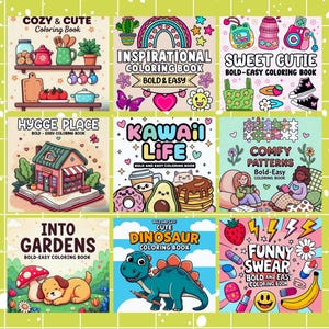 10 000+ Coloring Pages Mega Bundle| Coloring Books | Coloring Book Mega ...
