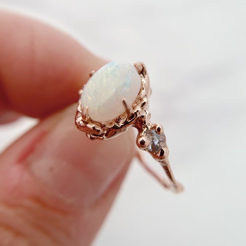 Ethereal Engagement Ring - Etsy