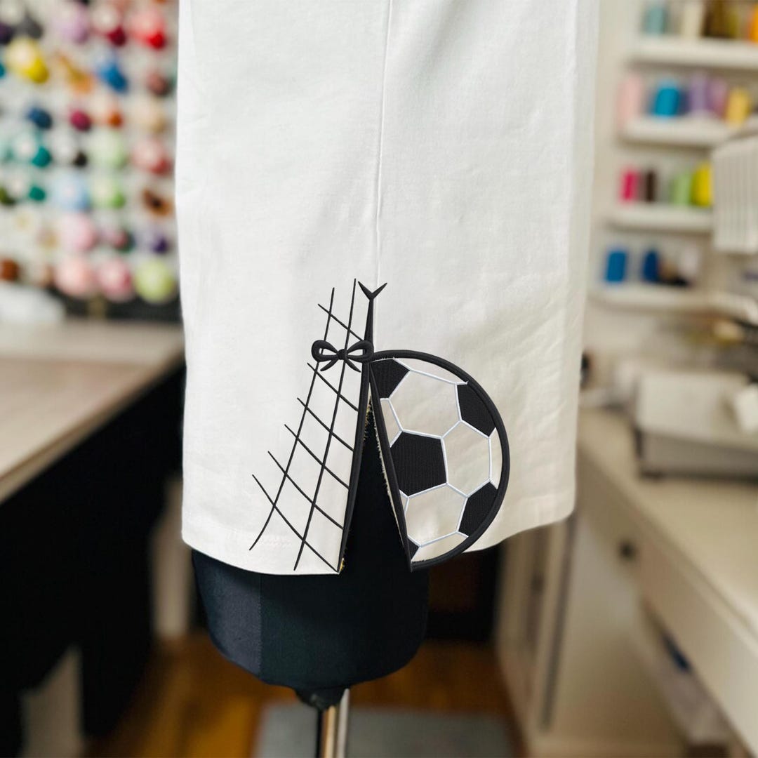 Soccer Ball Split Seam Embroidery Design Digital Download, Sports ...