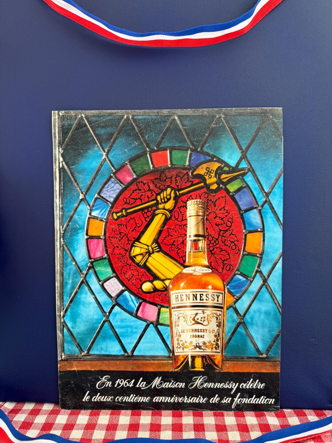 Original French Vintage Hennessy Cognac Poster – Authentic Wall Art ...