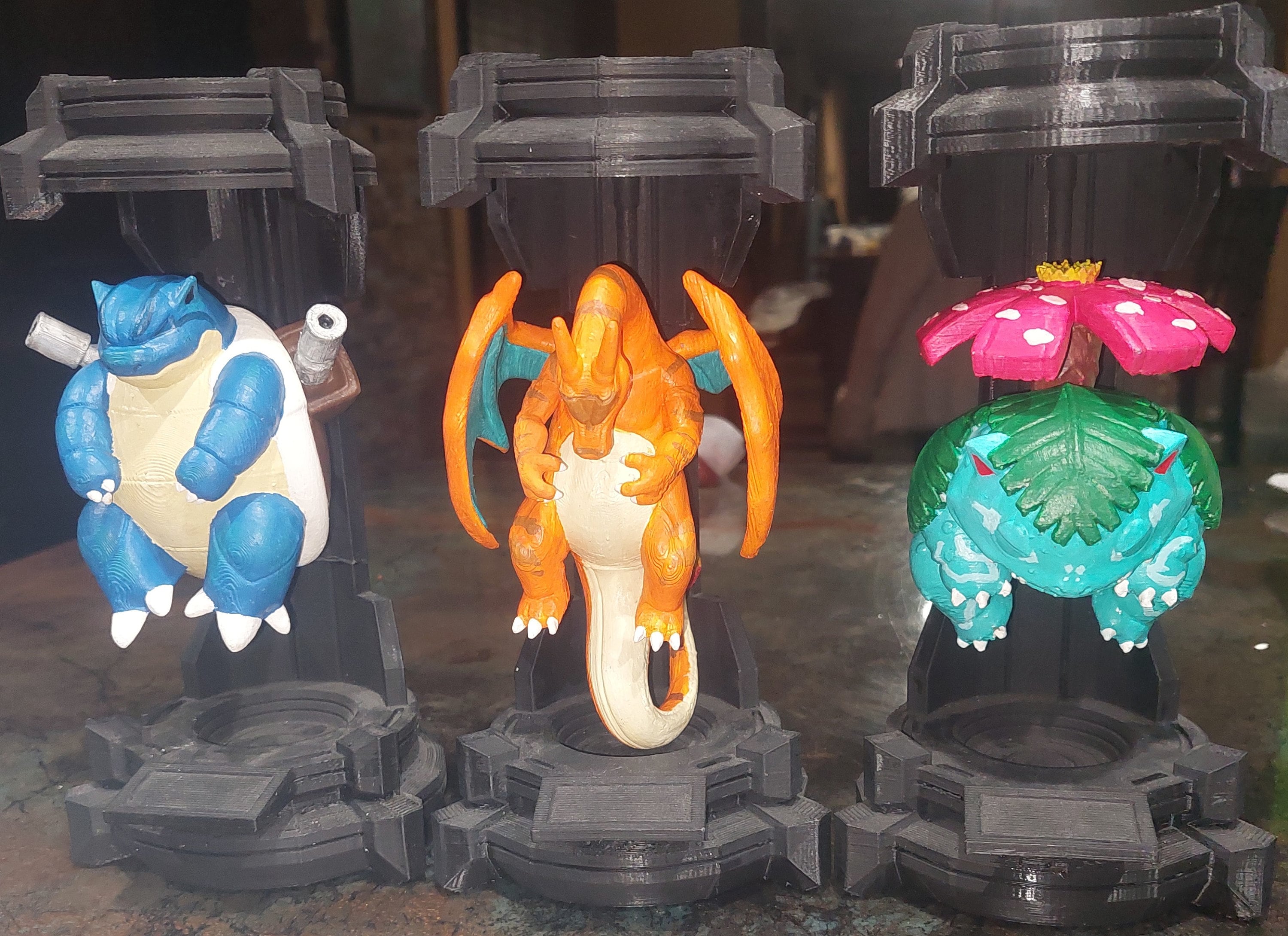 Charizard Blastoise Venasaur Clone Chamber From Pokemon First Movie - Etsy