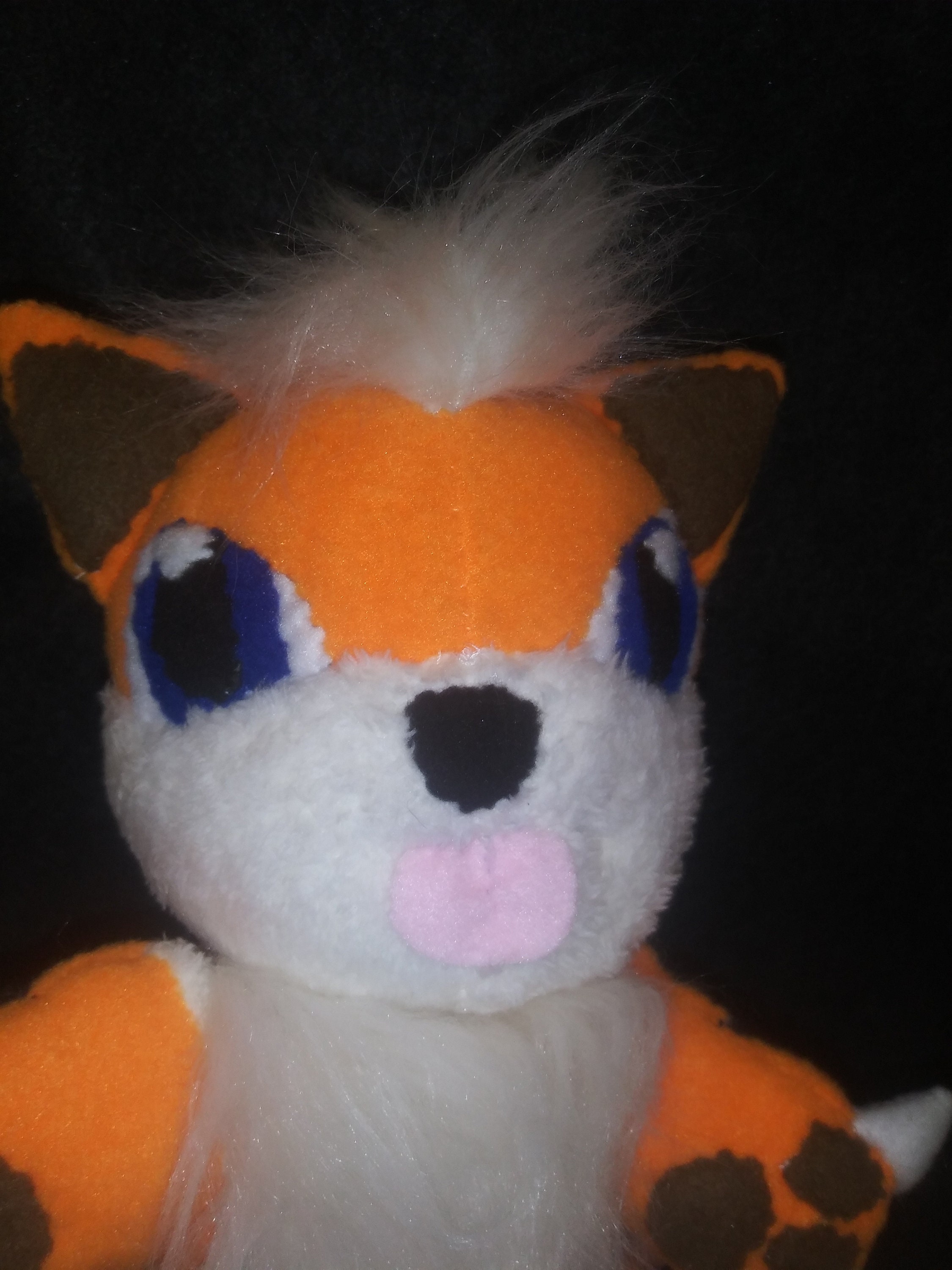 Baby growlithe plush 100% handmade - Etsy Polska
