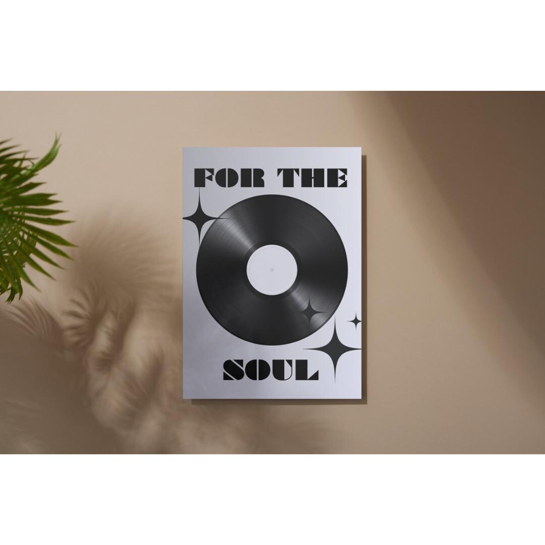 For the Soul Aesthetic Wall Art Aesthetic Music Poster for Room/ Dorm ...