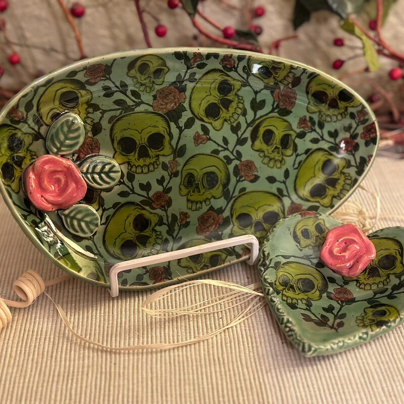 Skull Dinnerware - Etsy
