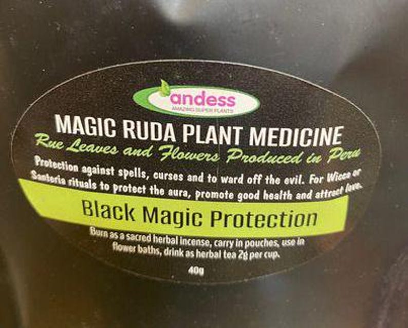 Dried Rue-ruda Herb 80g Cleanse, Purify, Spells Against Black Magic Au ...