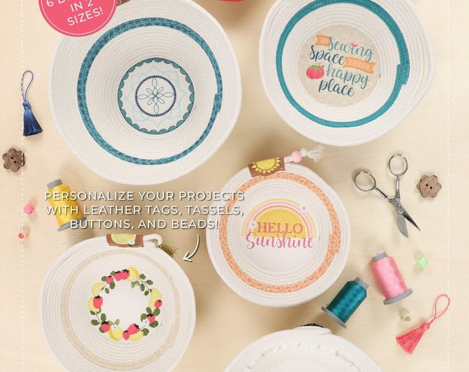 Kimberbell Happy Place Rope Bowls - Etsy