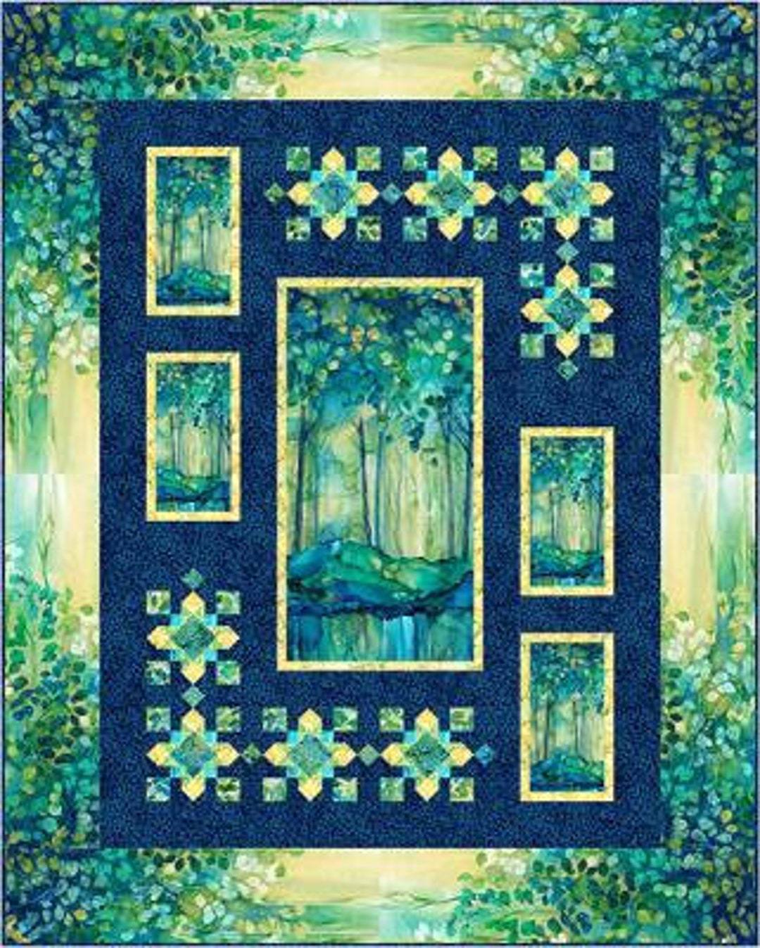 Edenvale Quilt Pattern - Etsy