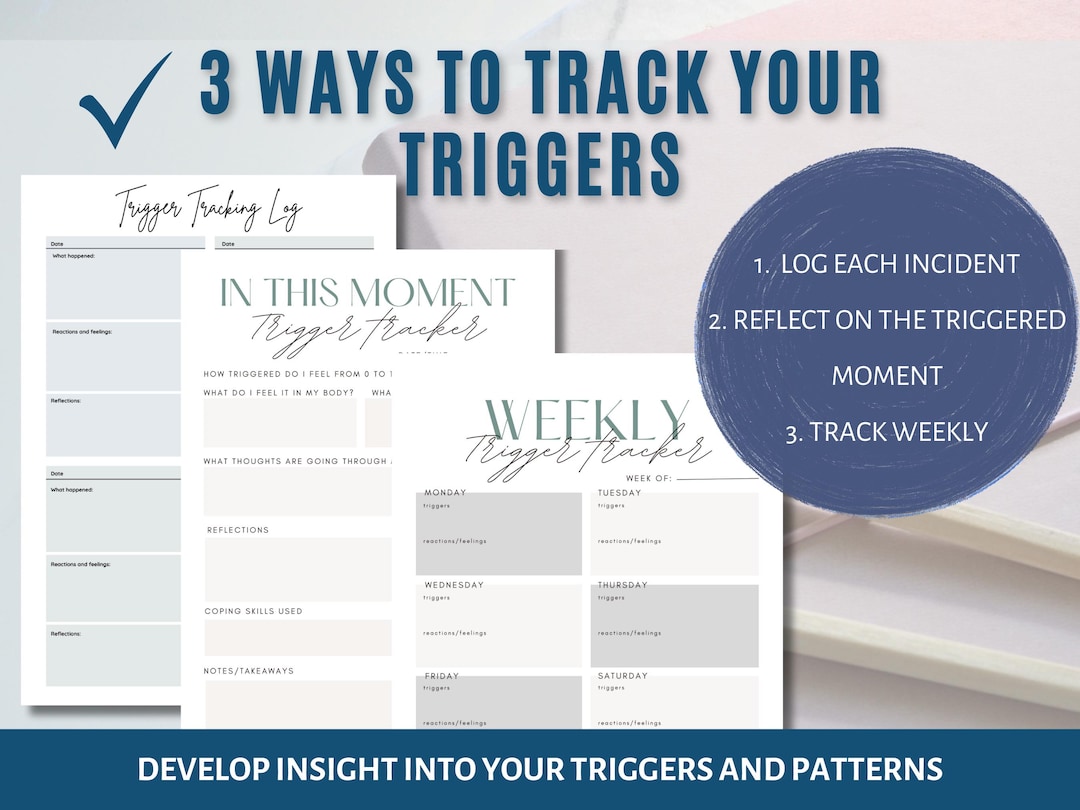 Trigger Tracker | Anxiety Tracker | Depression Tracker | PTSD Tracker ...