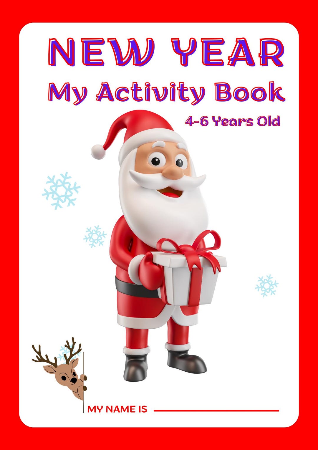 Creative Coloring Fun: New Year Activity Book for Kids - Etsy