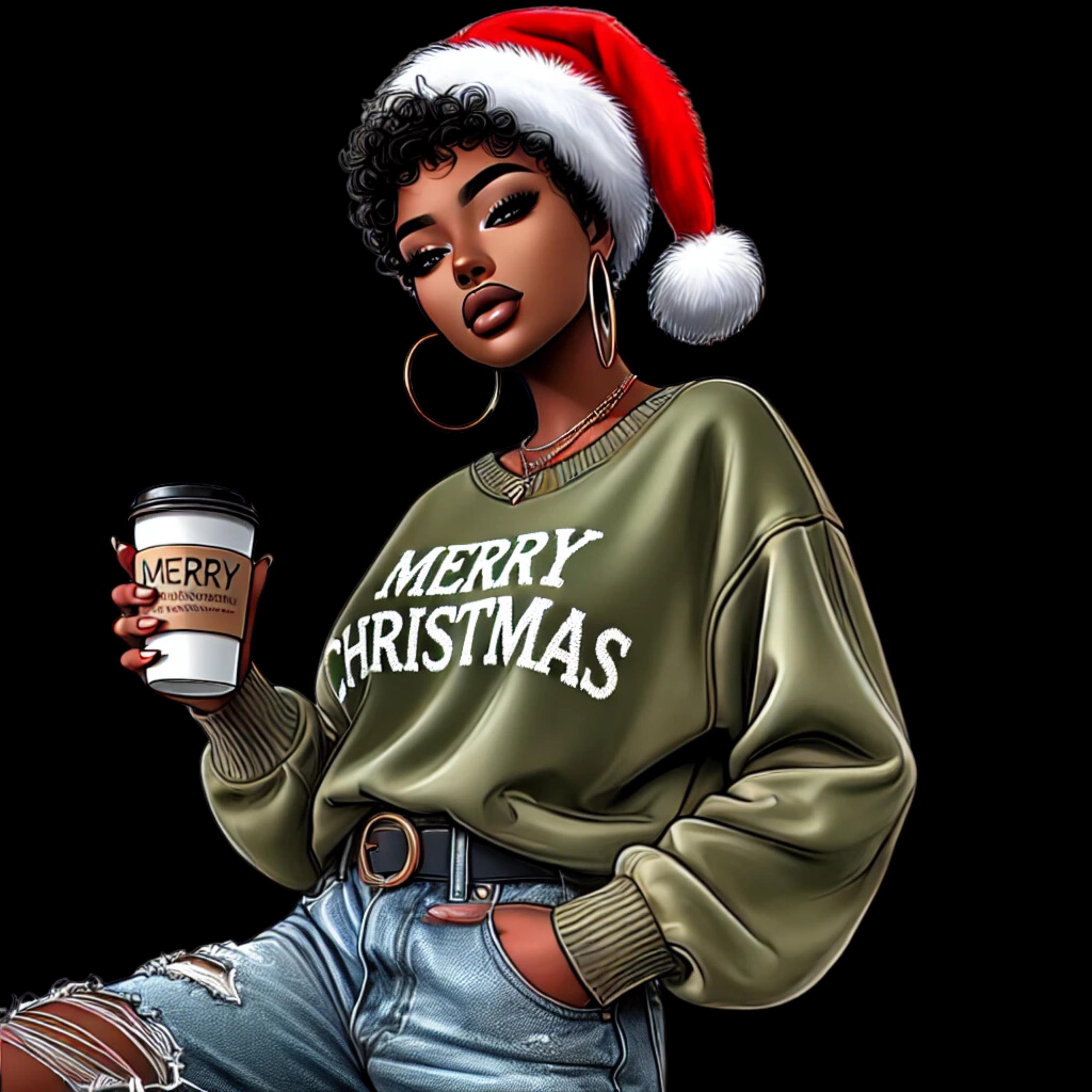 5 Merry Christmas Clip Art - Etsy