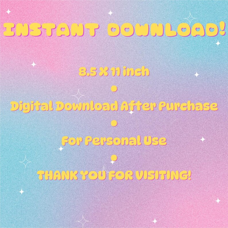 Cute Kawaii Cat Coloring Pages - 6 Printable Digital Downloads for Kids ...