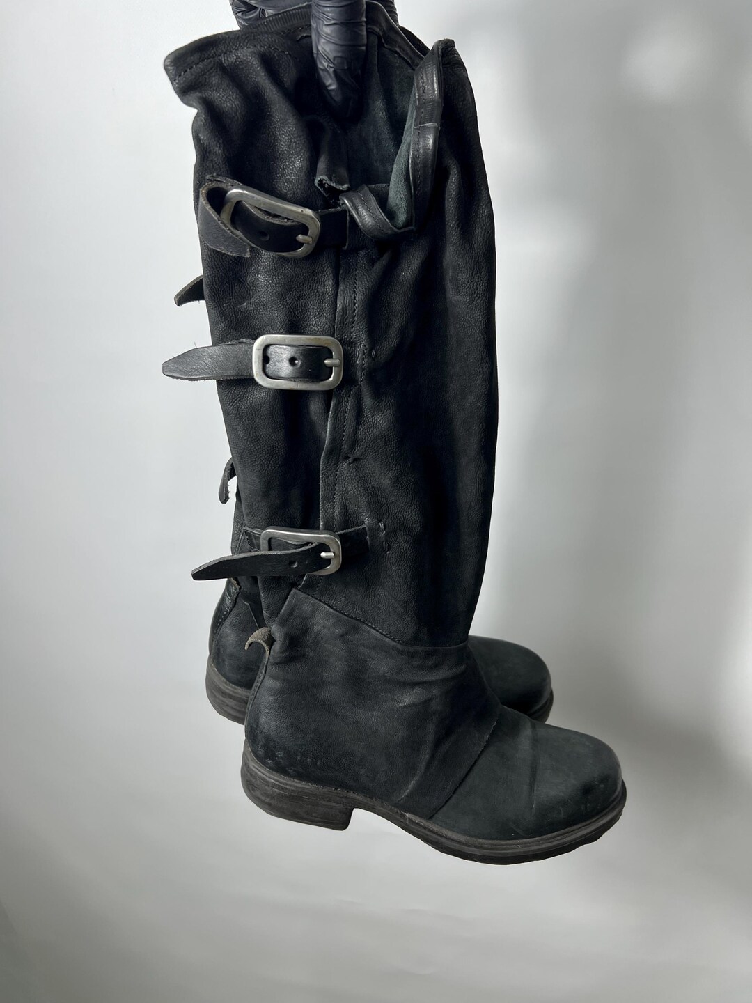 Vintage Streetwear Opium Avant Garde A.S.98 Leather Boots Size 38 - Etsy