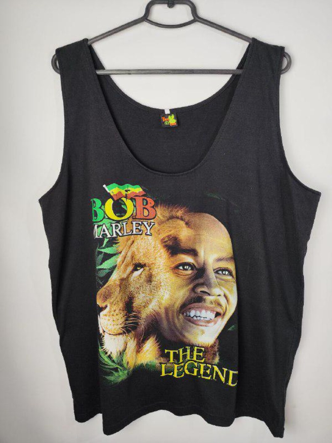 Vintage Streetwear Band Rock Bob Marley Tank Tops - Etsy