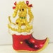 Vintage Mylu Poodle Dog in Santa Elf Boot Stocking Christmas Brooch Pin ...