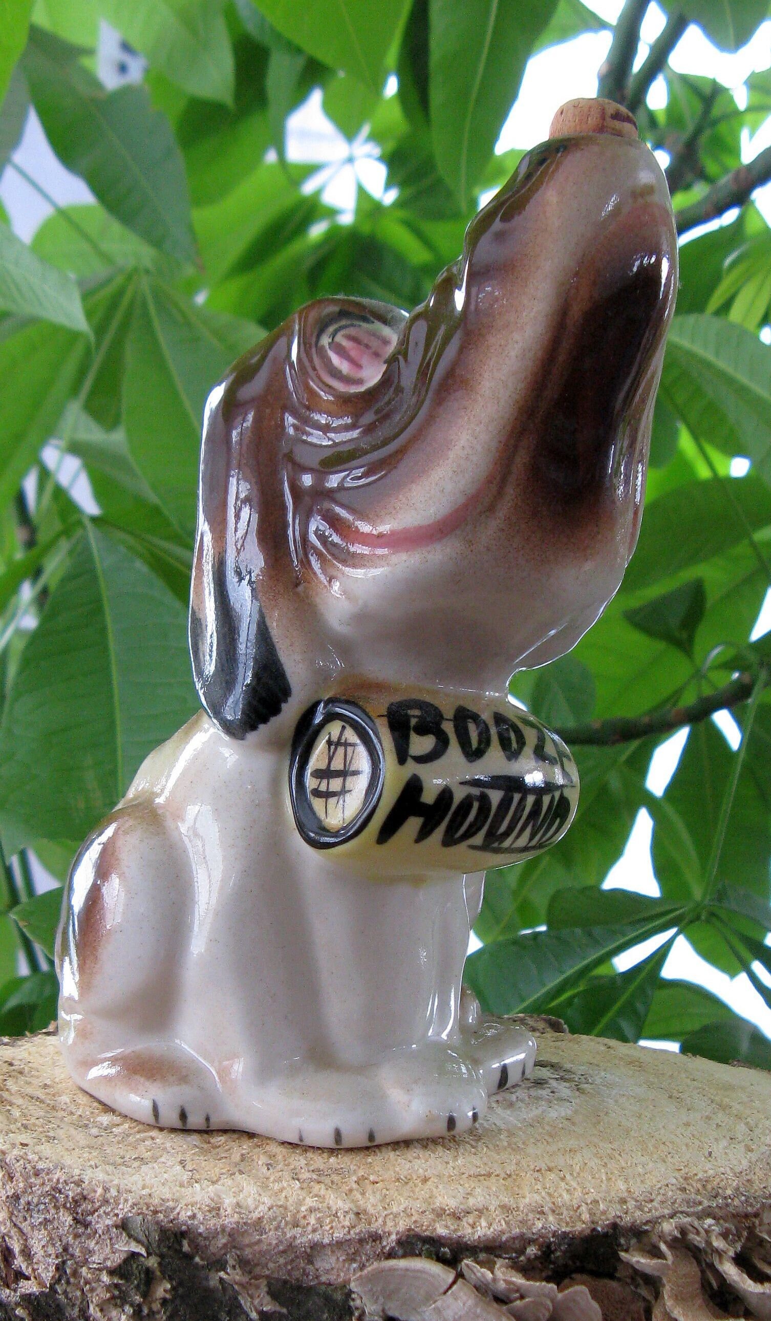 Tilso Japan Vintage Booze Hound Ceramic Decanter - Etsy