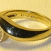 Vintage Lind 14KT HGE Gold Plated CZ Cocktail Ring, NOS New Old Stock ...