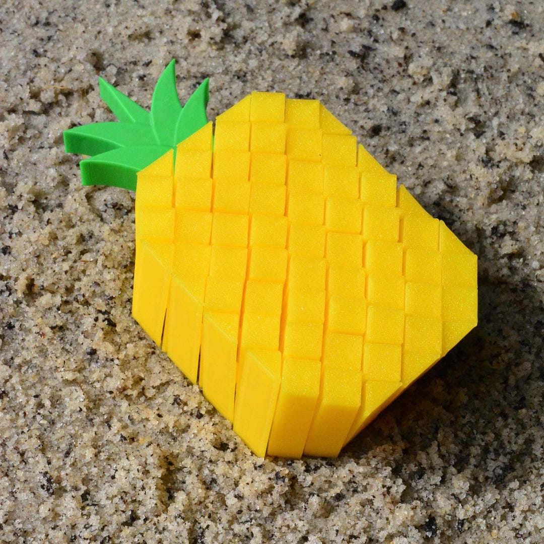 3D Printed Flexi Pineapple Fidget Toy - Etsy