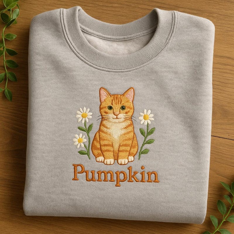 Orange Long Hair Cat - Etsy