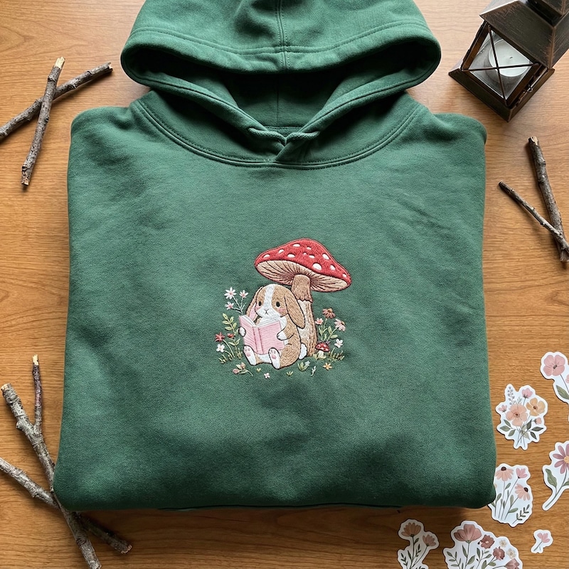 Rabbit Nature Sweater - Etsy Canada