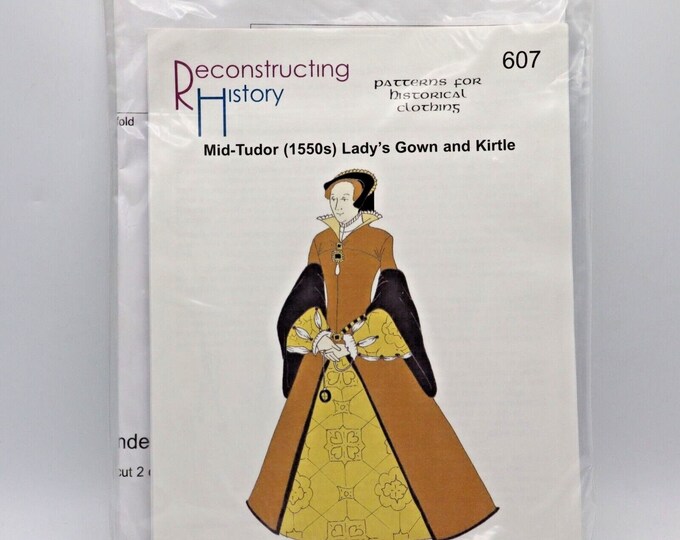 Mid-tudor (1550s) Lady's Gown & Kirtle Reconstructing History Sewing ...