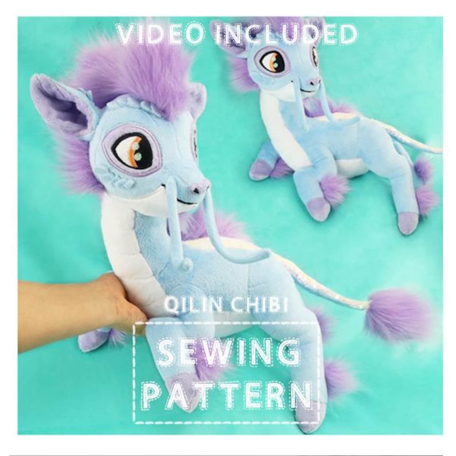 Qilin - Sewing Pattern and Video Tutorial! - Etsy