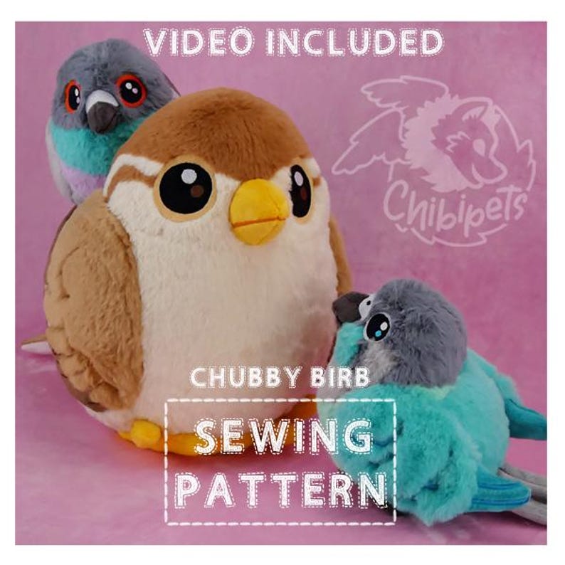Bird - Sewing Pattern and Tutorial - Etsy