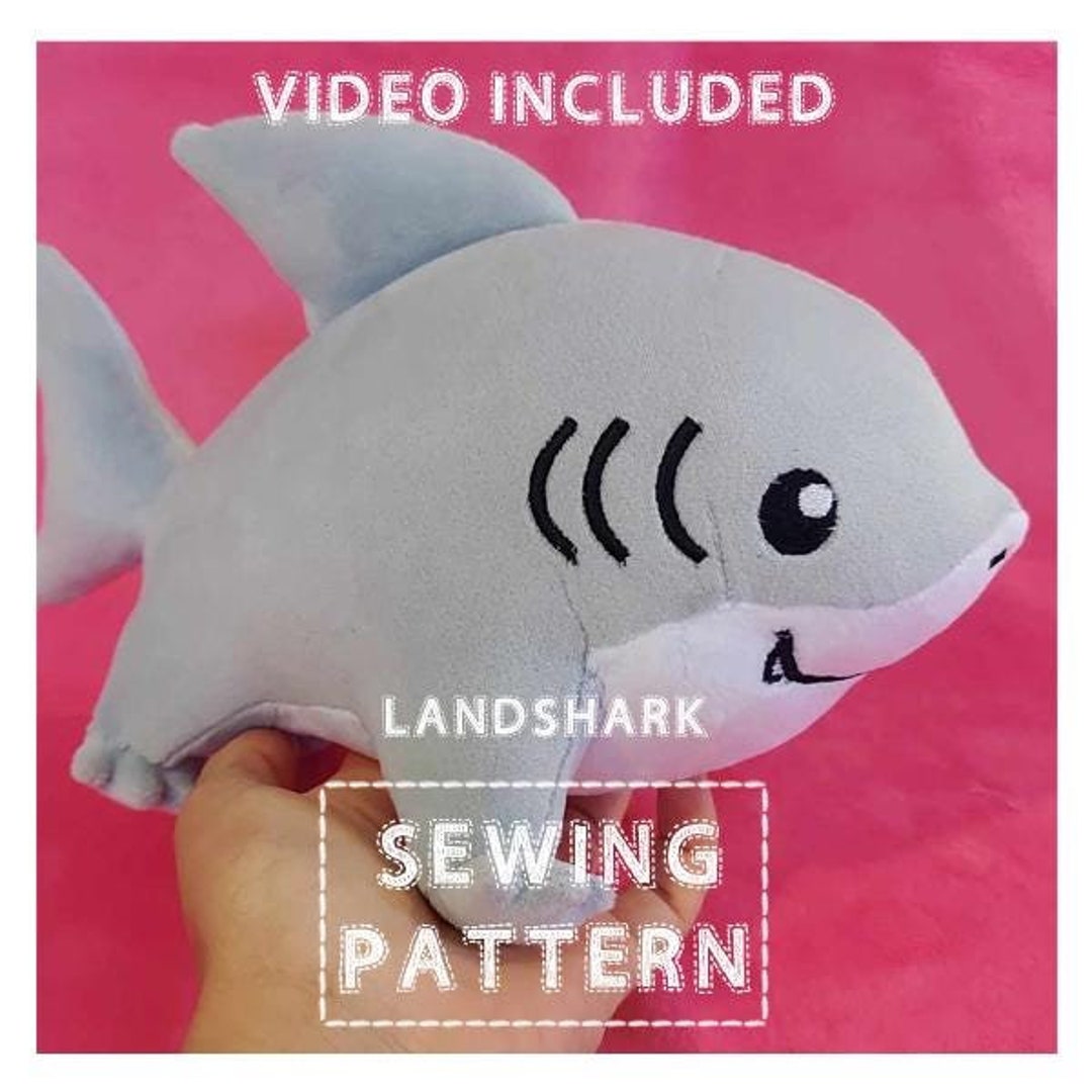 Land-shark - Sewing Pattern and Tutorial - Etsy