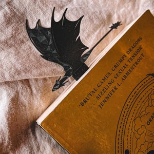 Fourth Wing and Iron Flame Dragon Bookmarks - Etsy