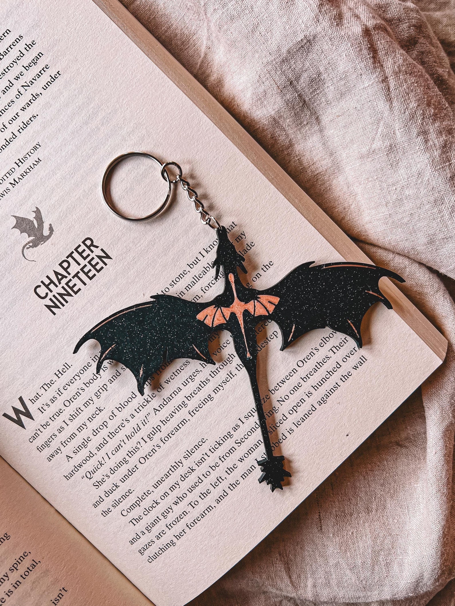 Fourth Wing, Iron Flame, Onyx Storm Keychain - Etsy