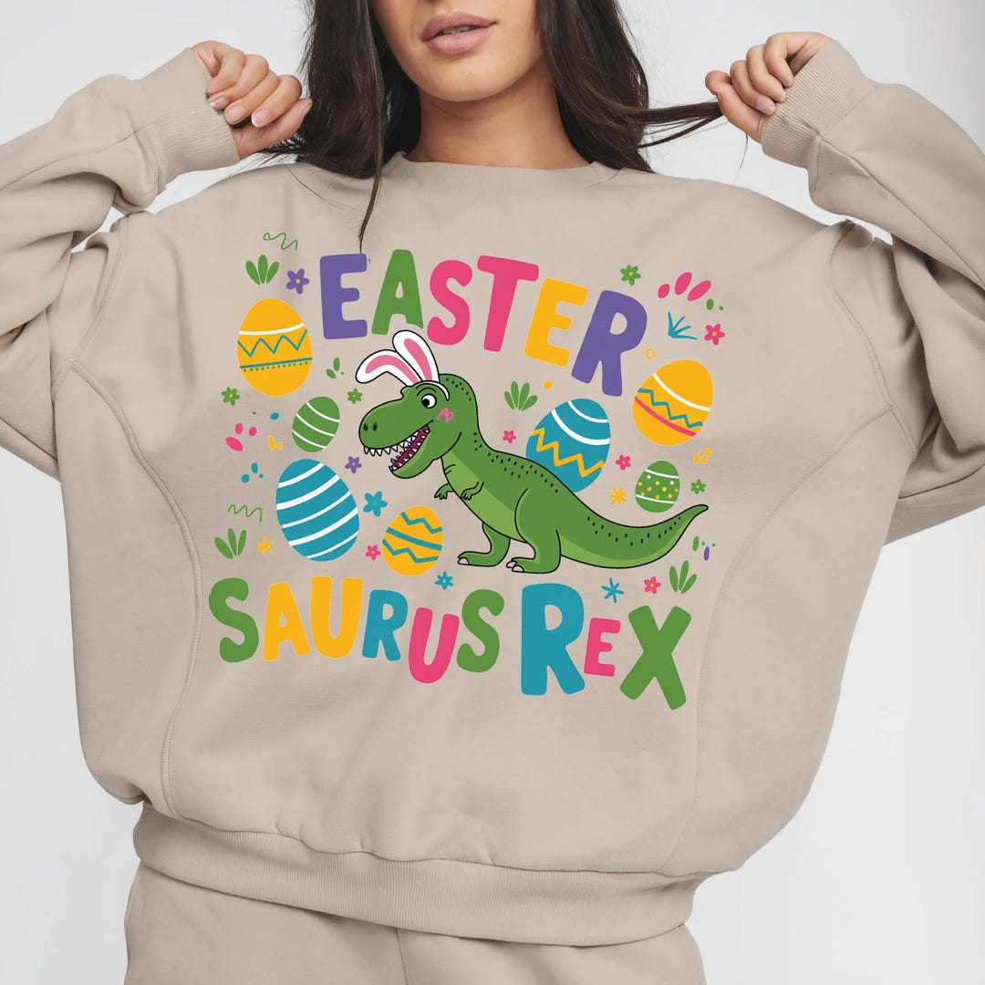 Easter Dinosaur Svg, T-rex Bunny Png, Happy Easter Png - Etsy