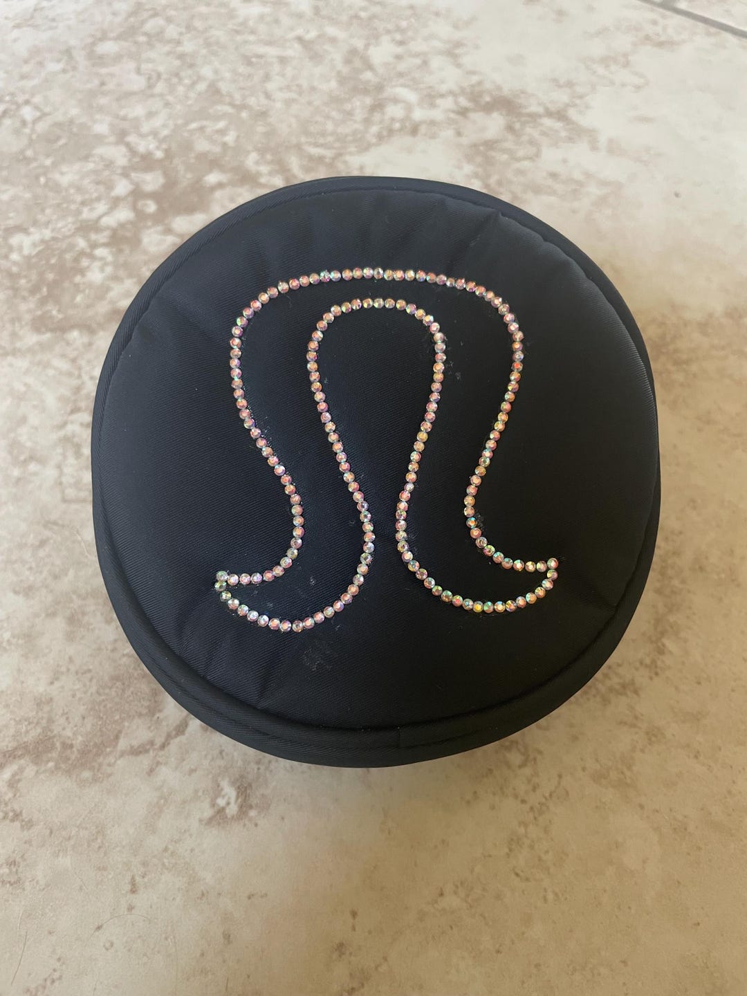 Lululemon Custom Rhinestone Keychain Pouch - Etsy