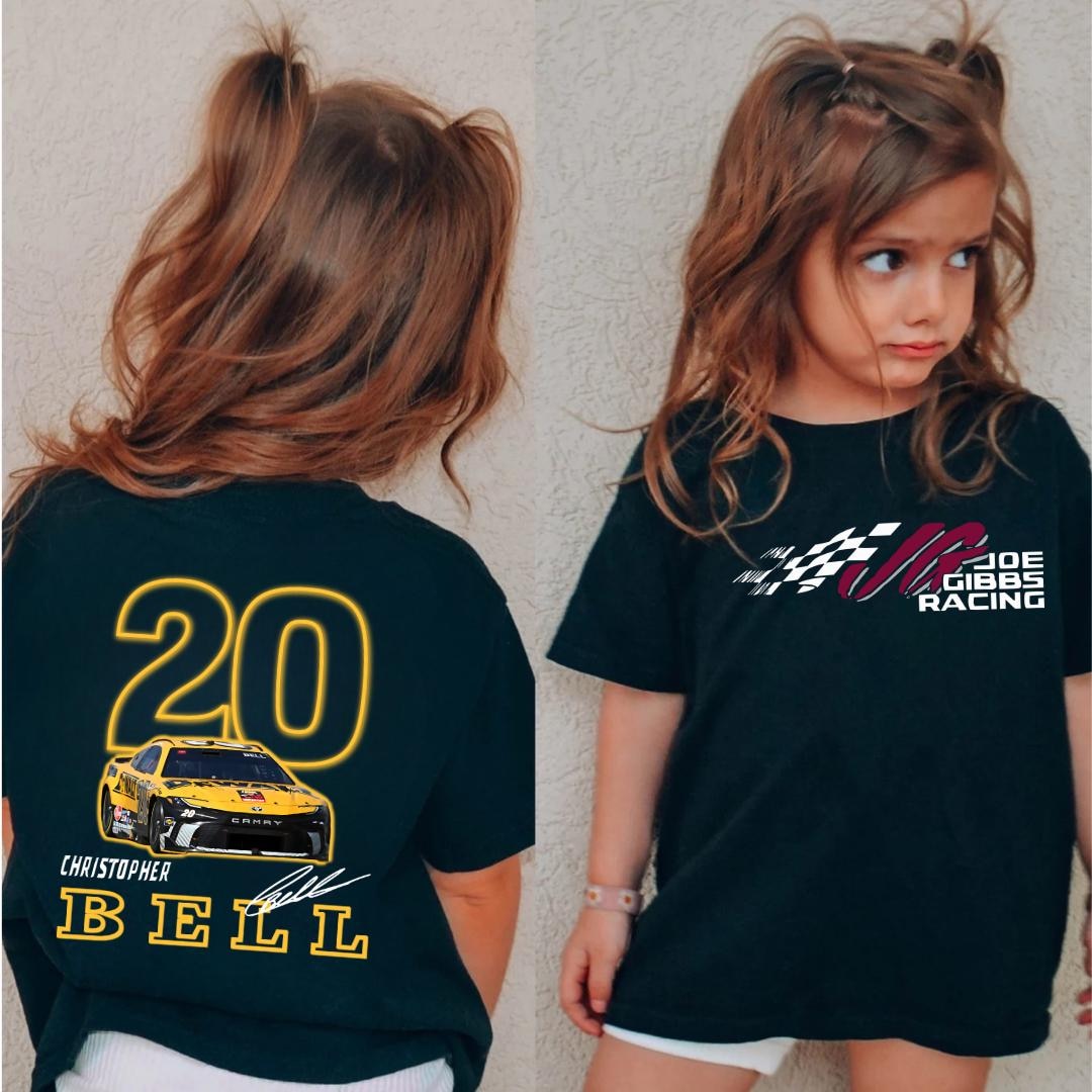 Christopher Bell NASCAR Racing Sweatshirt: #20 Fan Tee - Youth & Adult ...