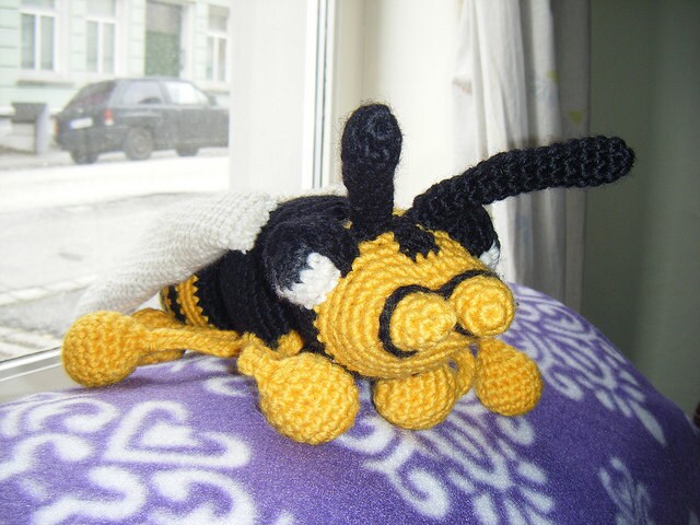 Great Big Wasp - Crochet Pattern PDF - Etsy
