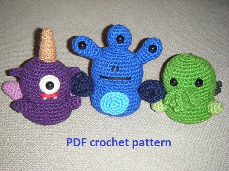 Alien Invaders Crochet Pattern PDF - Etsy