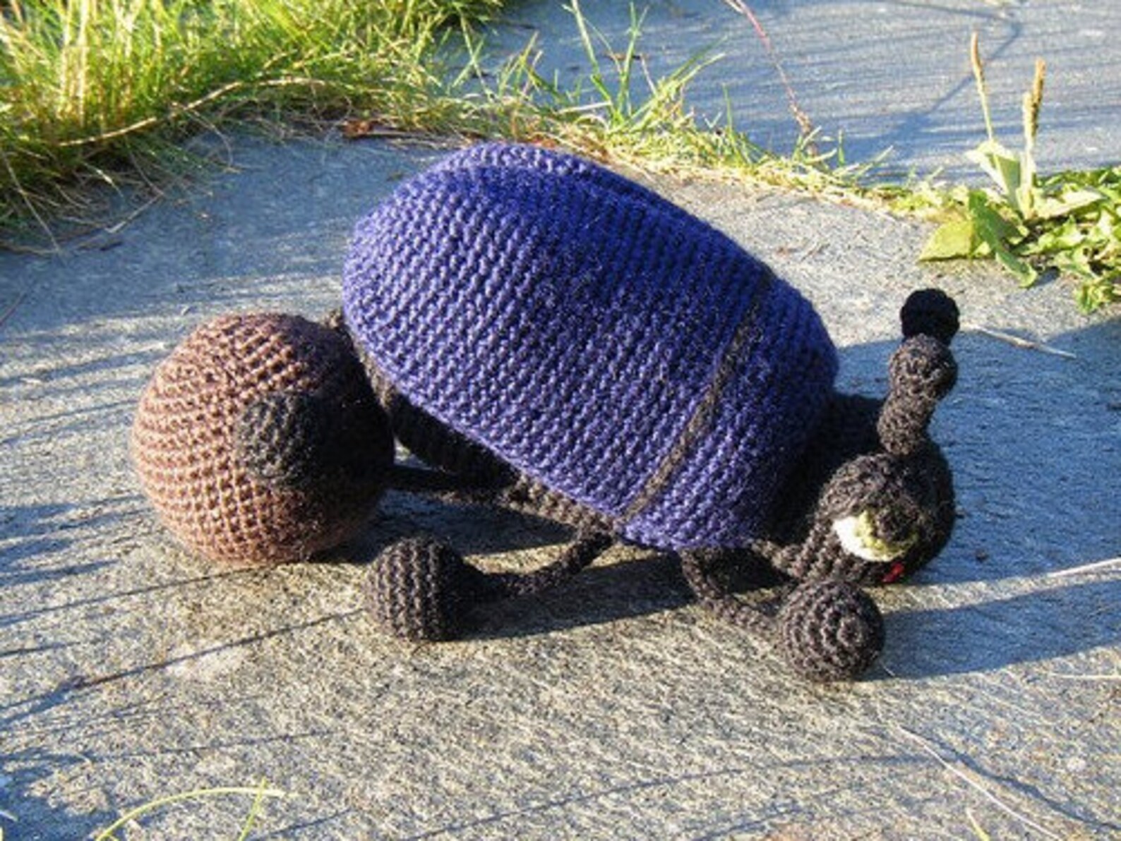 Great Big Dung Beetle With Dung - Crochet Pattern PDF - Etsy