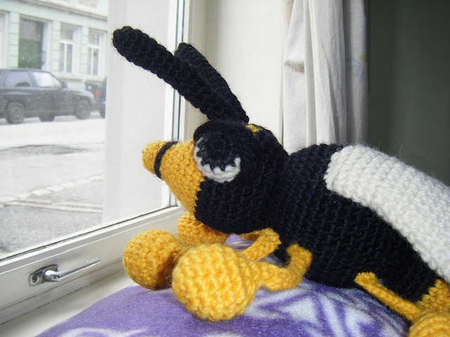 Great Big Wasp - Crochet Pattern PDF - Etsy
