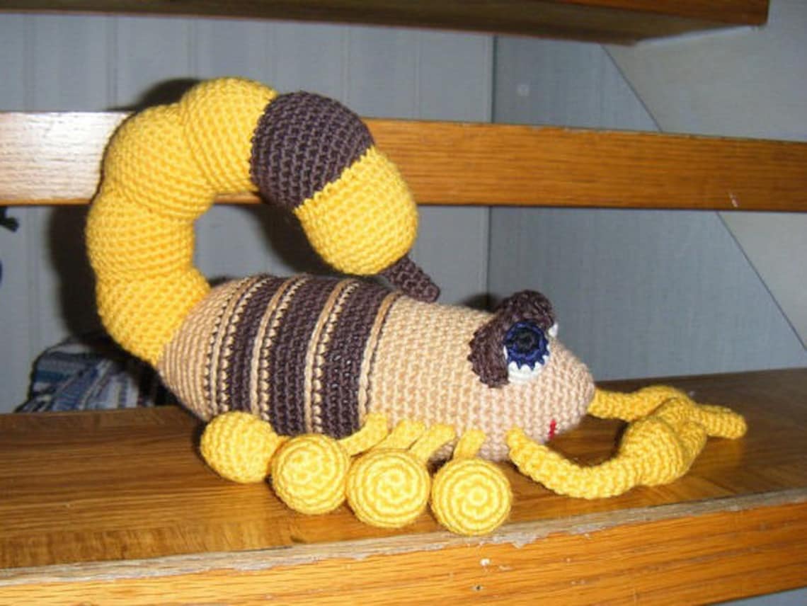 Great Big Scorpion - Crochet Pattern PDF - Etsy
