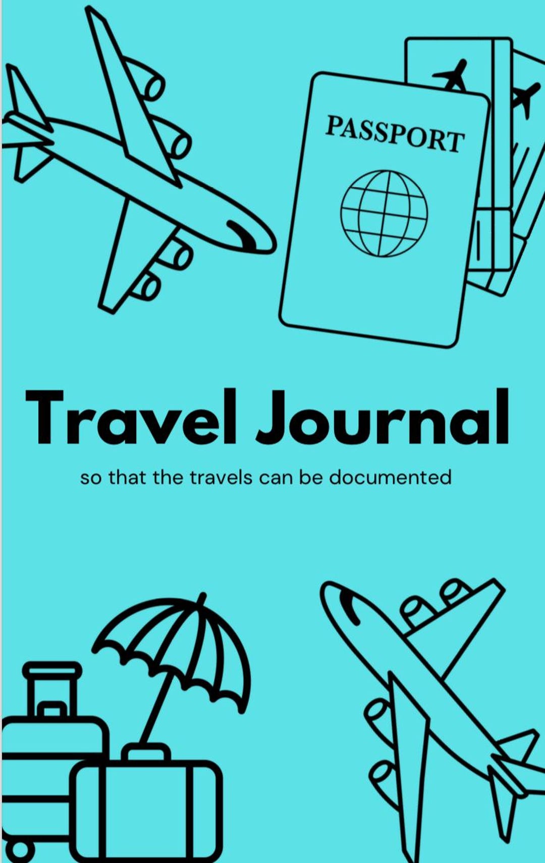 Digital Travel Journal - Etsy