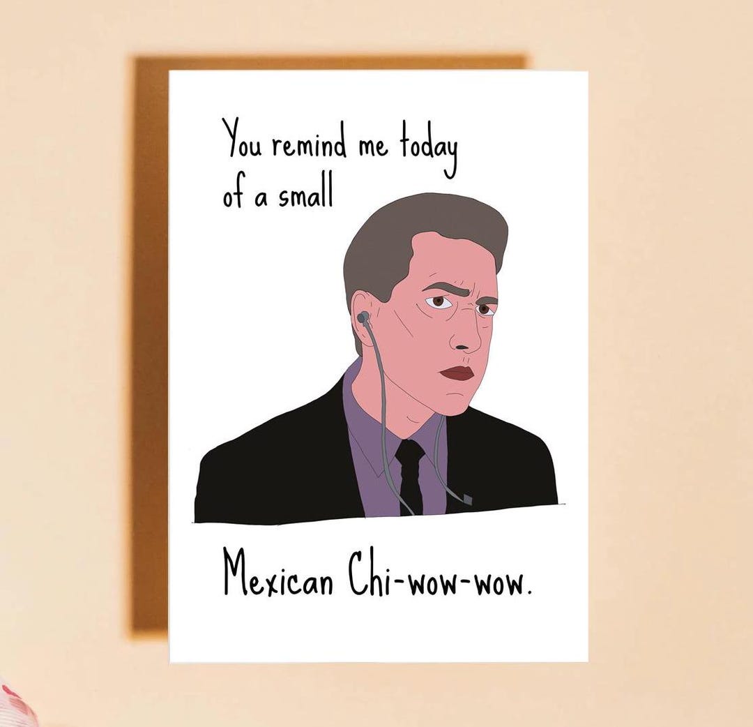 David Lynch, Gordon Cole Twin Peaks Card - Etsy