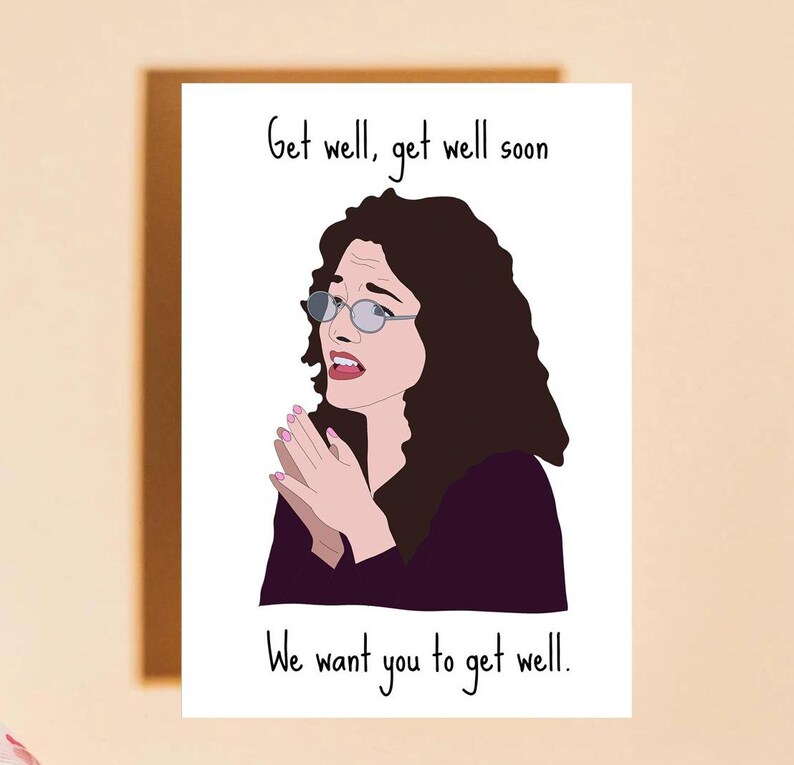 Elaine Get Well Soon Card - Etsy