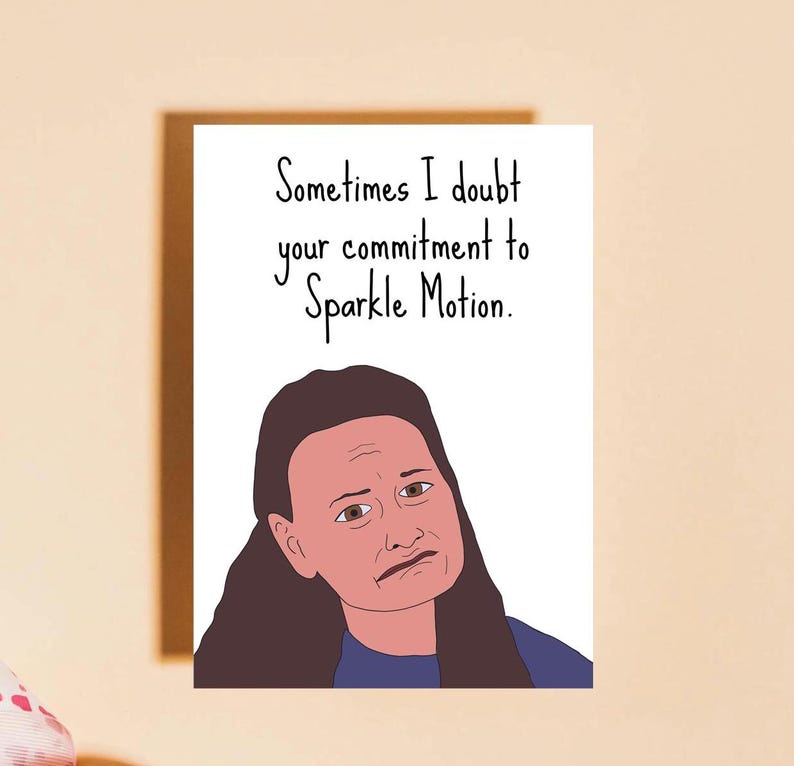 Donnie Darko, Sparkle Motion Card - Etsy