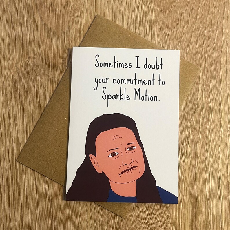 Donnie Darko, Sparkle Motion Card - Etsy