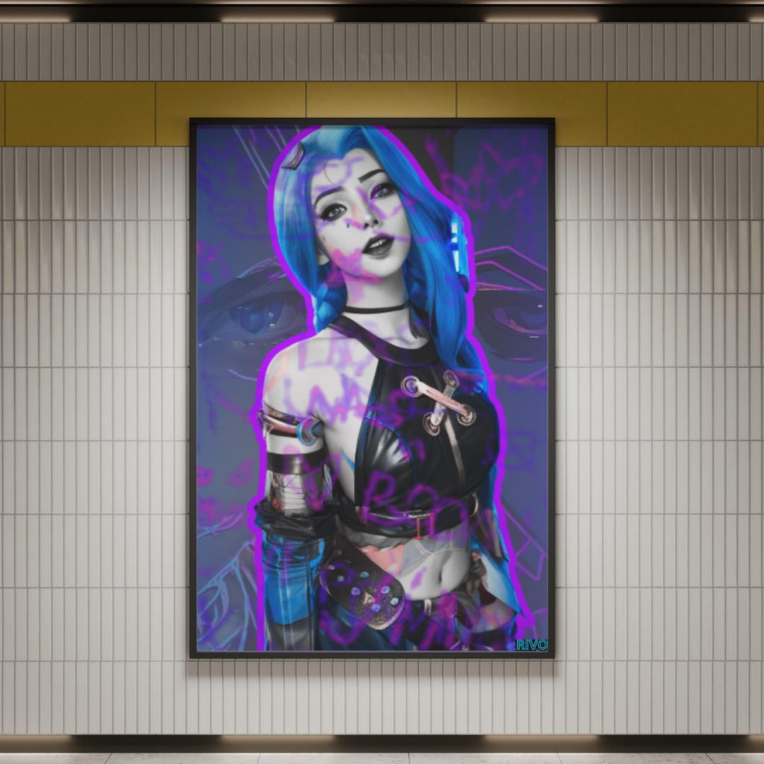 Arcane Jinx Powder Poster, Arcane Jinx is Here, Arcane Powder, Arcane ...