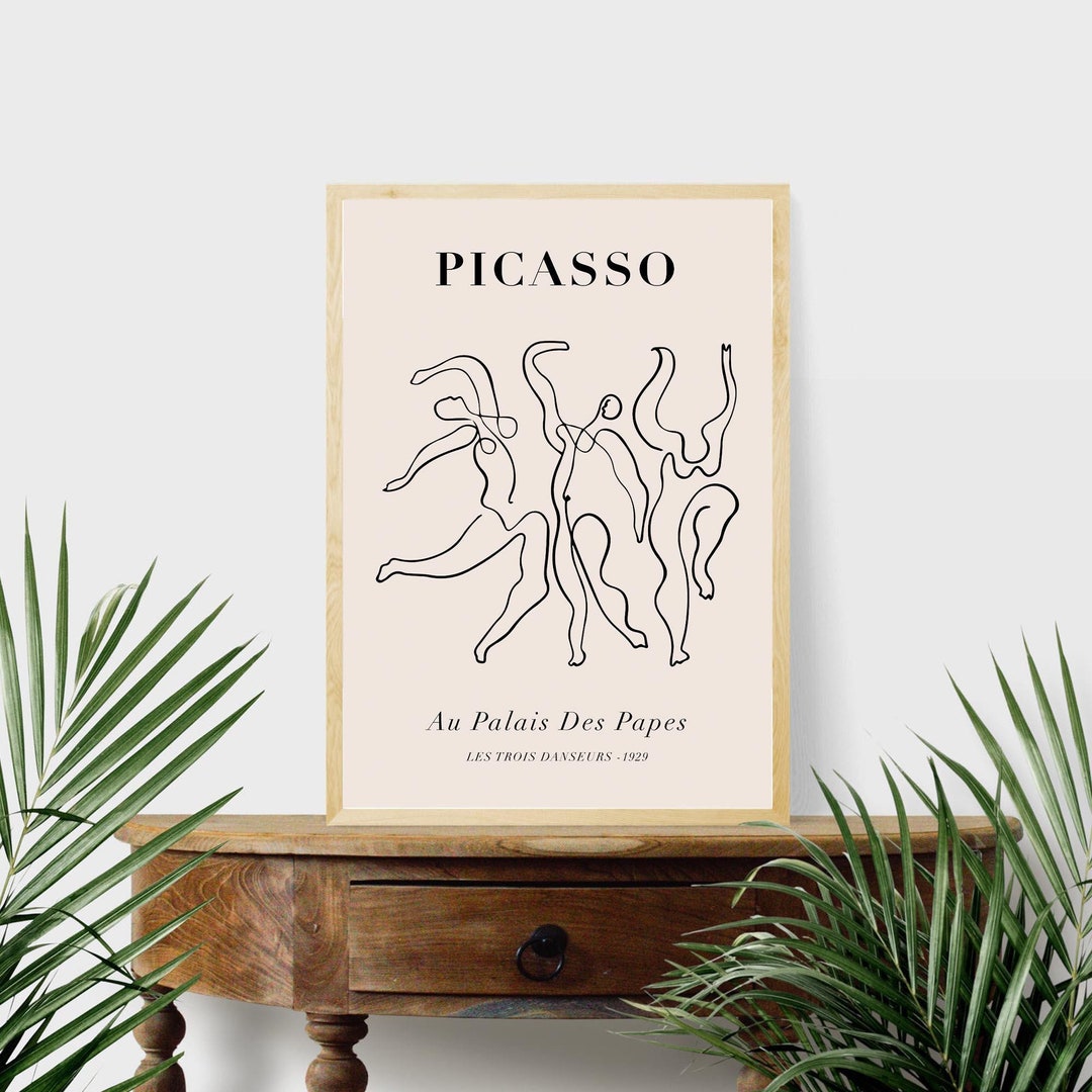 Picasso Dancer Print, Picasso Print, Picasso Poster, Picasso Exhibition ...